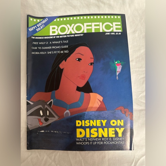 Accents | Box Office Magazine June 1995 Disneys Pocahontas | Poshmark